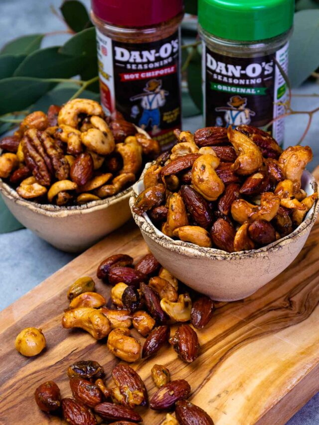 Sweet and Spicy Roasted Nuts Story - A Southern Soul