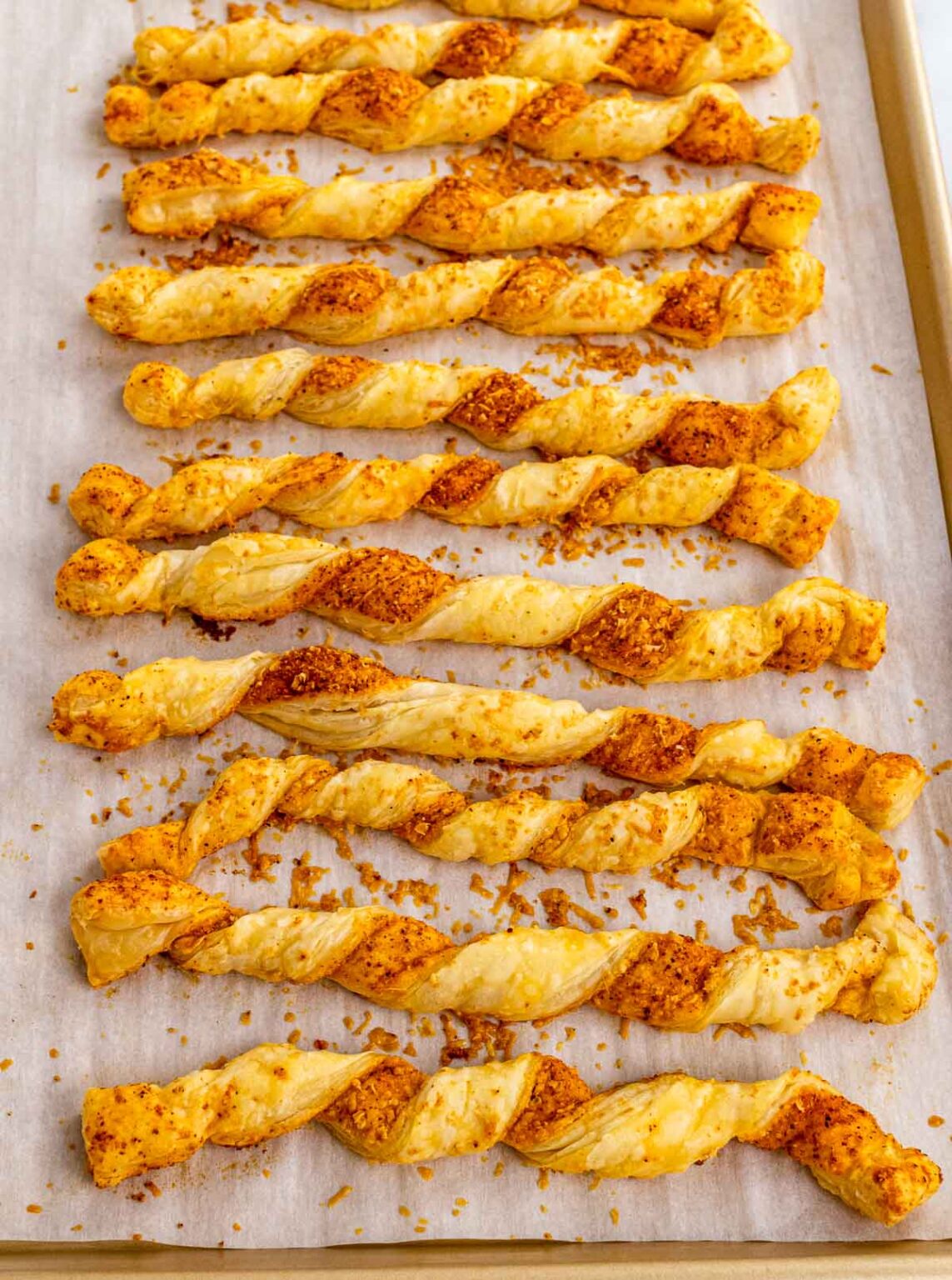 Easy Puff Pastry Cheese Straws Recipe