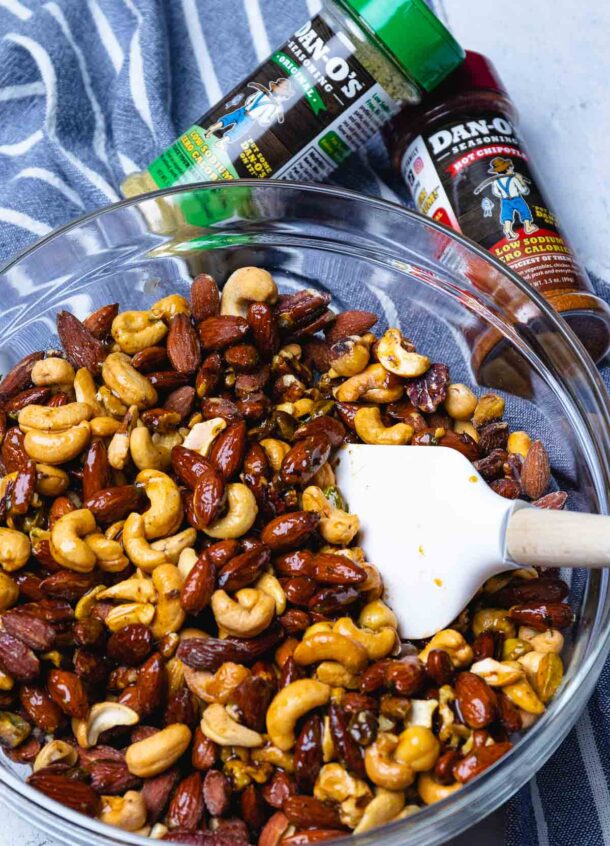 Sweet And Spicy Roasted Nuts Recipe