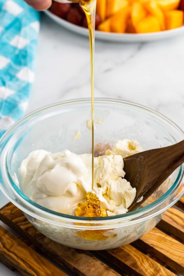 Creamy 3 Ingredient Fruit Dip