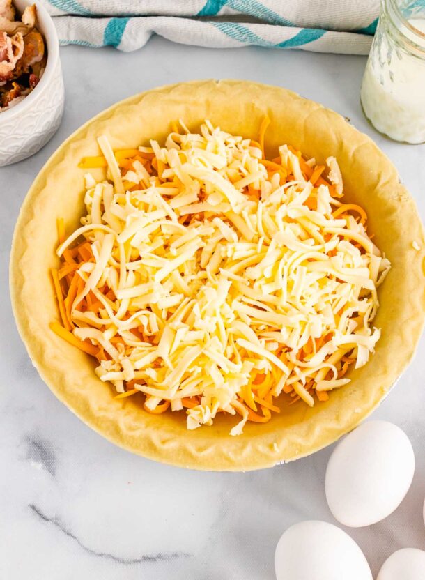 Bacon Cheddar Quiche Recipe