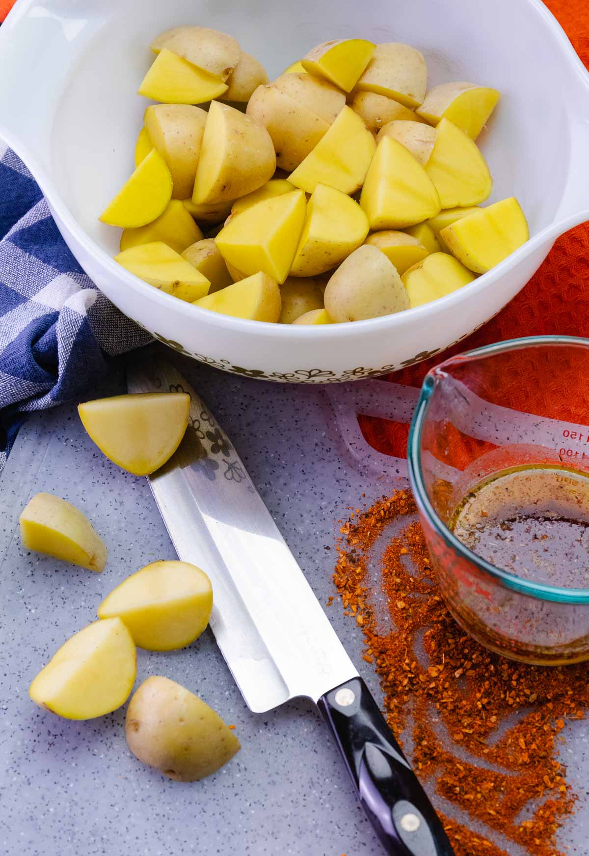 Air Fryer Cajun Potatoes