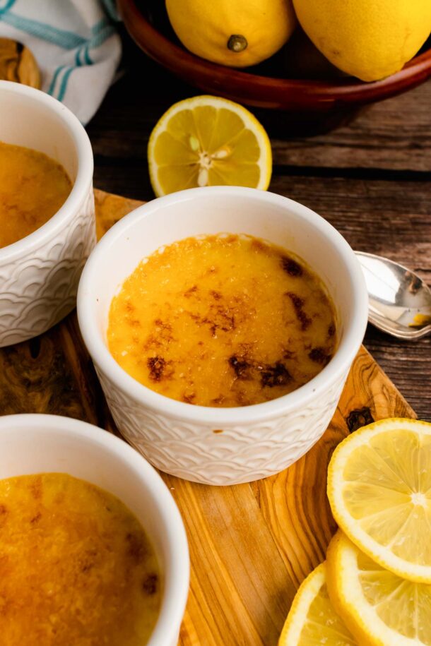 Lemon Crème Brûlée Recipe