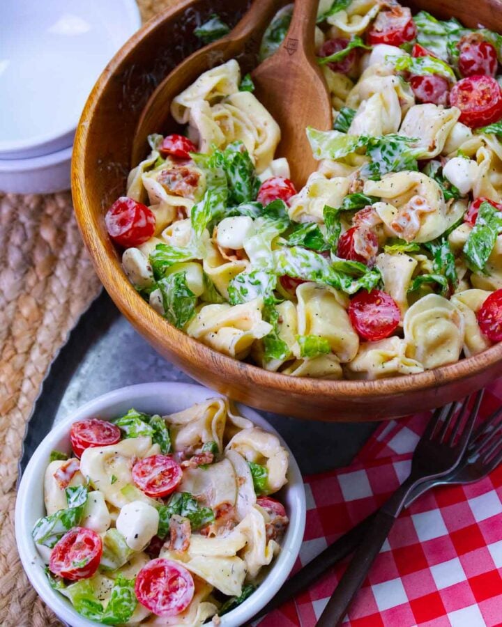 Strawberry Caprese Pasta Salad - A Southern Soul