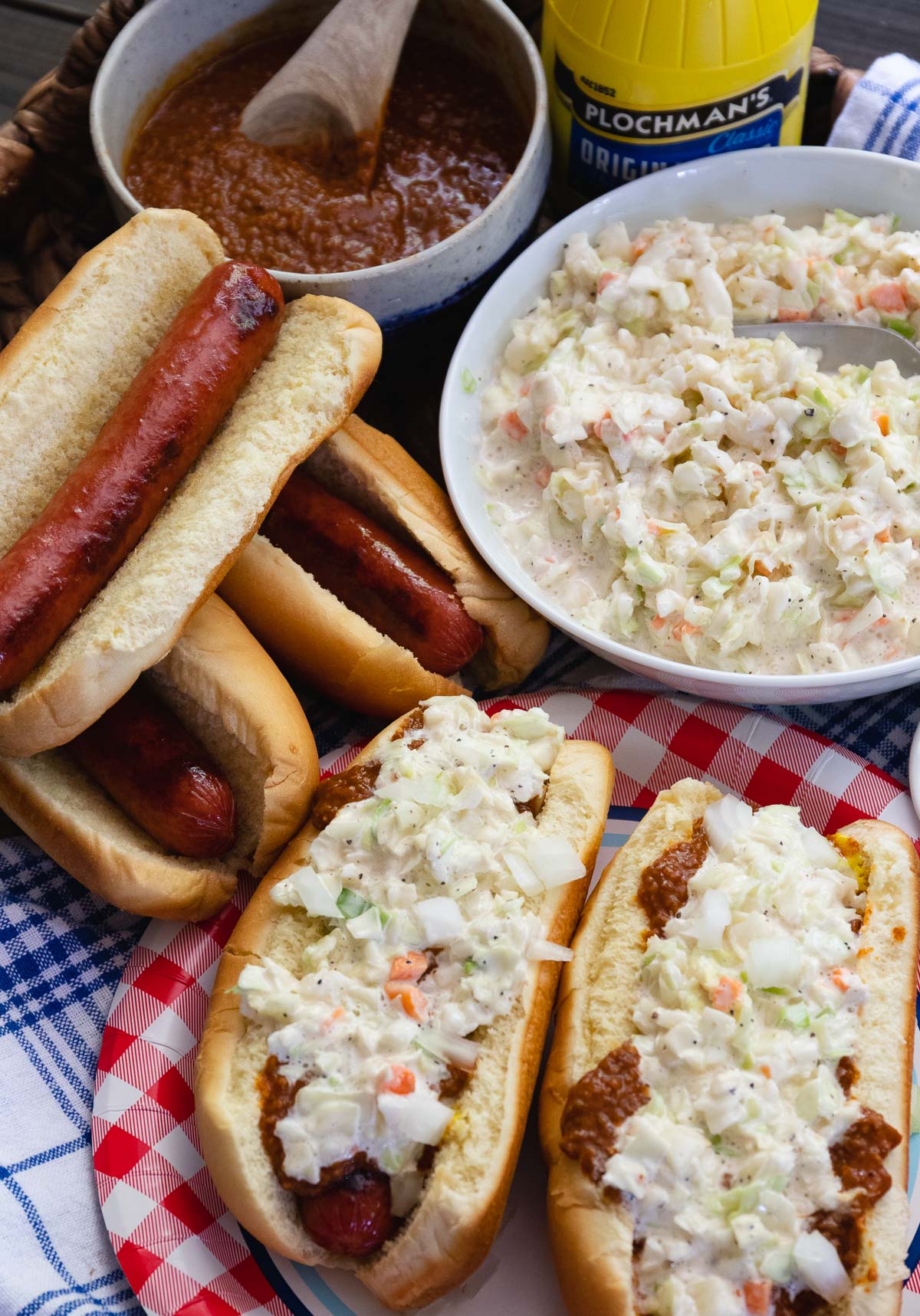 Carolina Slaw Dog Recipe