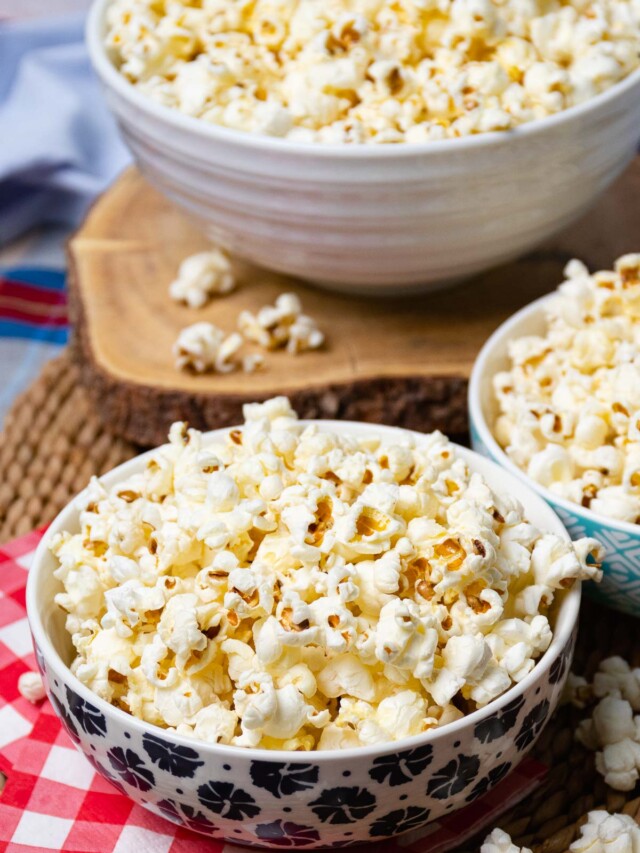 Perfectly Popped Stovetop Popcorn Story - A Southern Soul