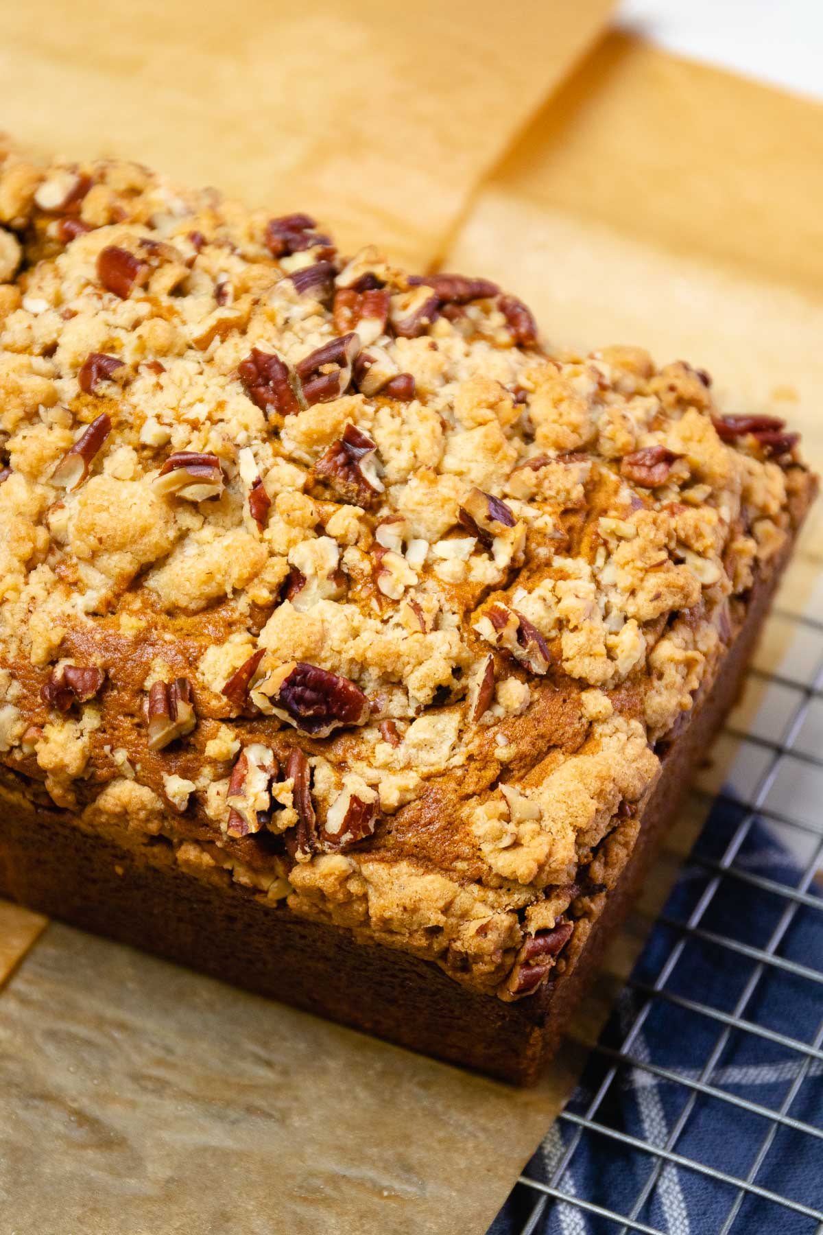 Pumpkin Pecan Quick Bread