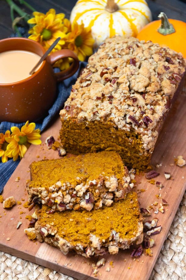 Pumpkin Pecan Quick Bread