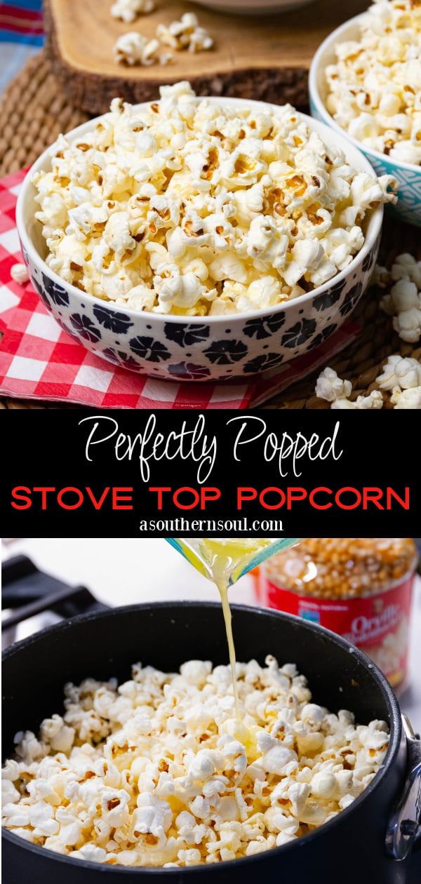Homemade Stovetop Popcorn Recipe (So Crispy!)