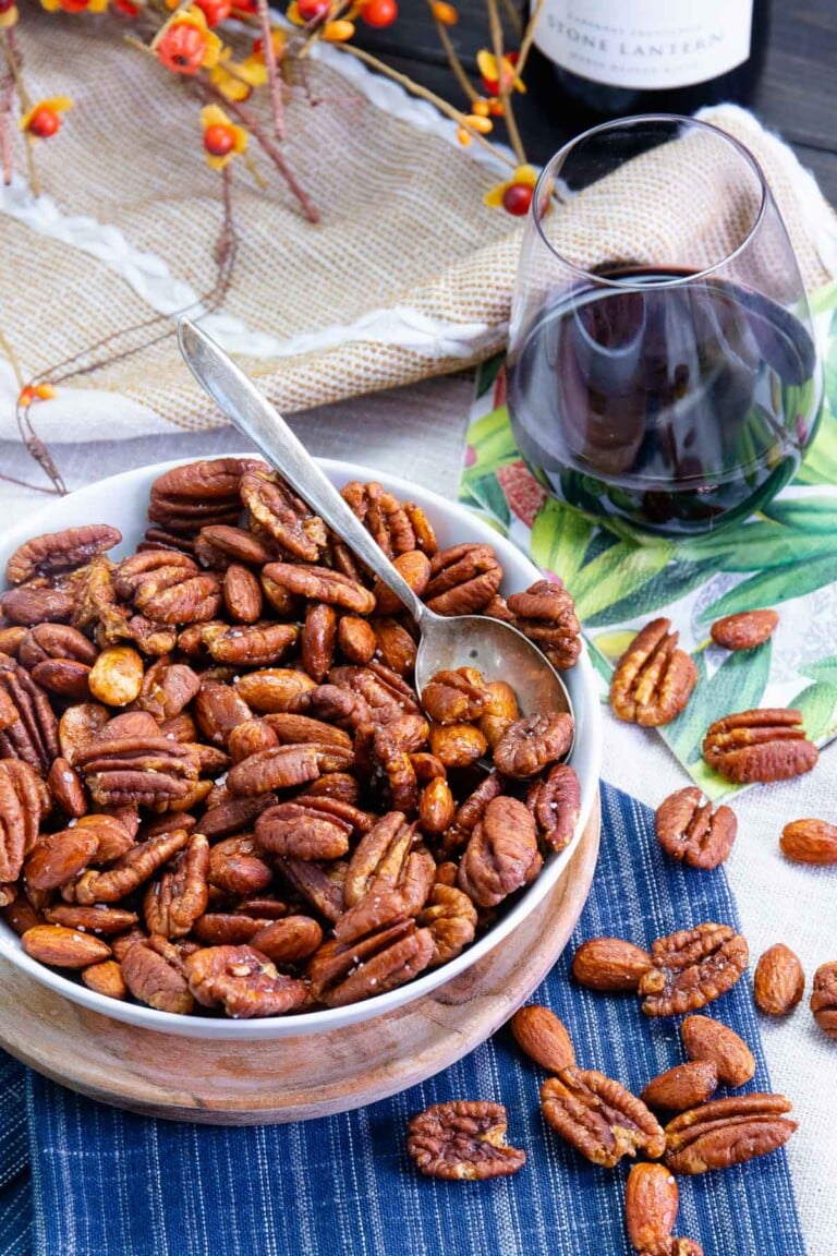 Air Fryer Toasted Nuts