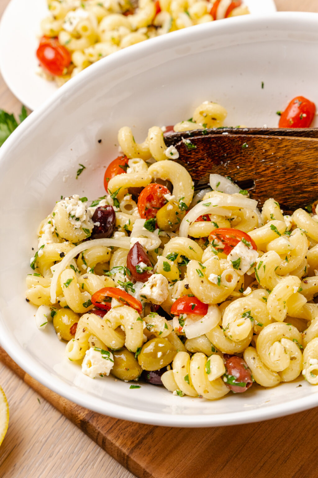 Greek Pasta Salad (Quick And Easy) Recipe