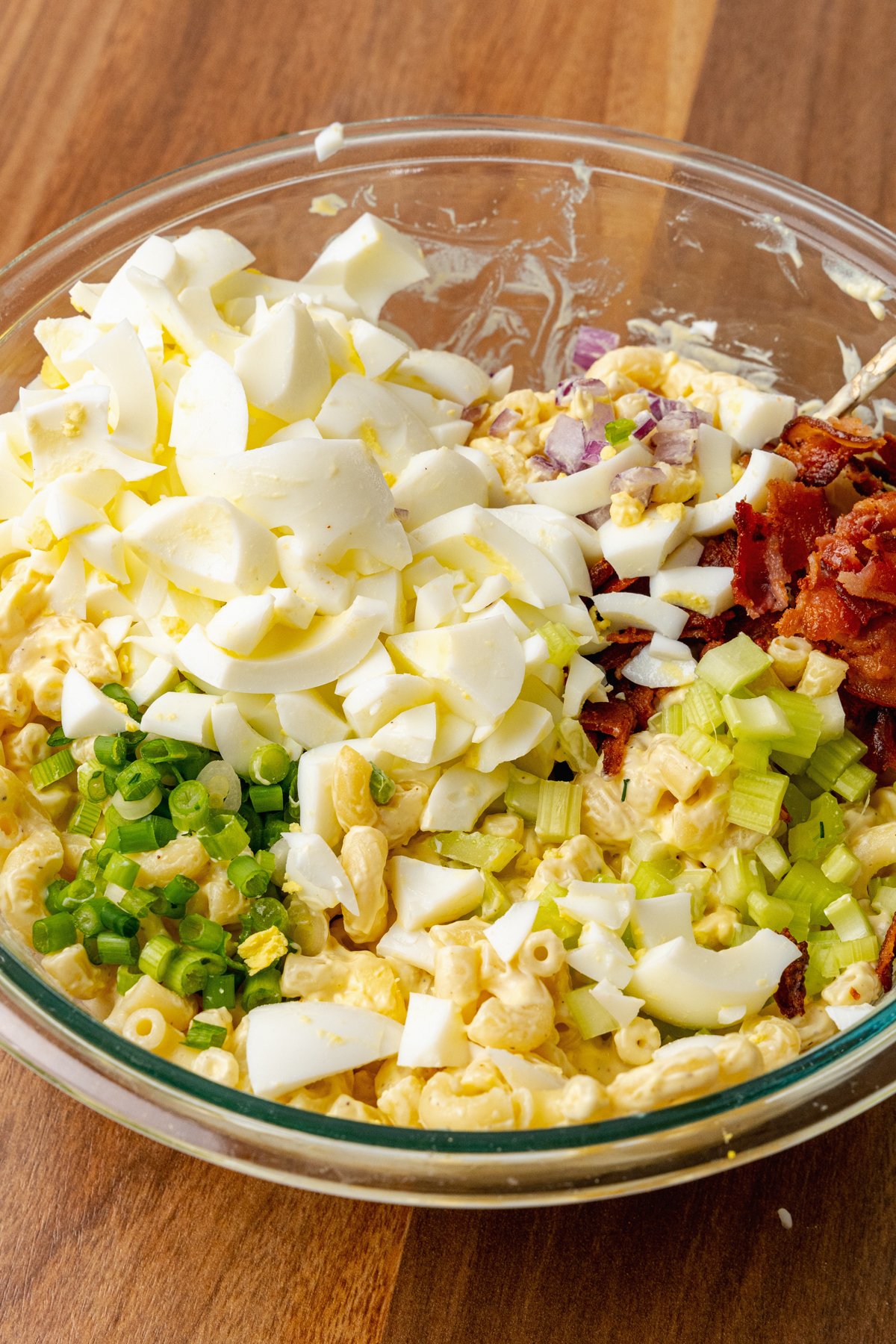 Creamy Deviled Egg Pasta Salad