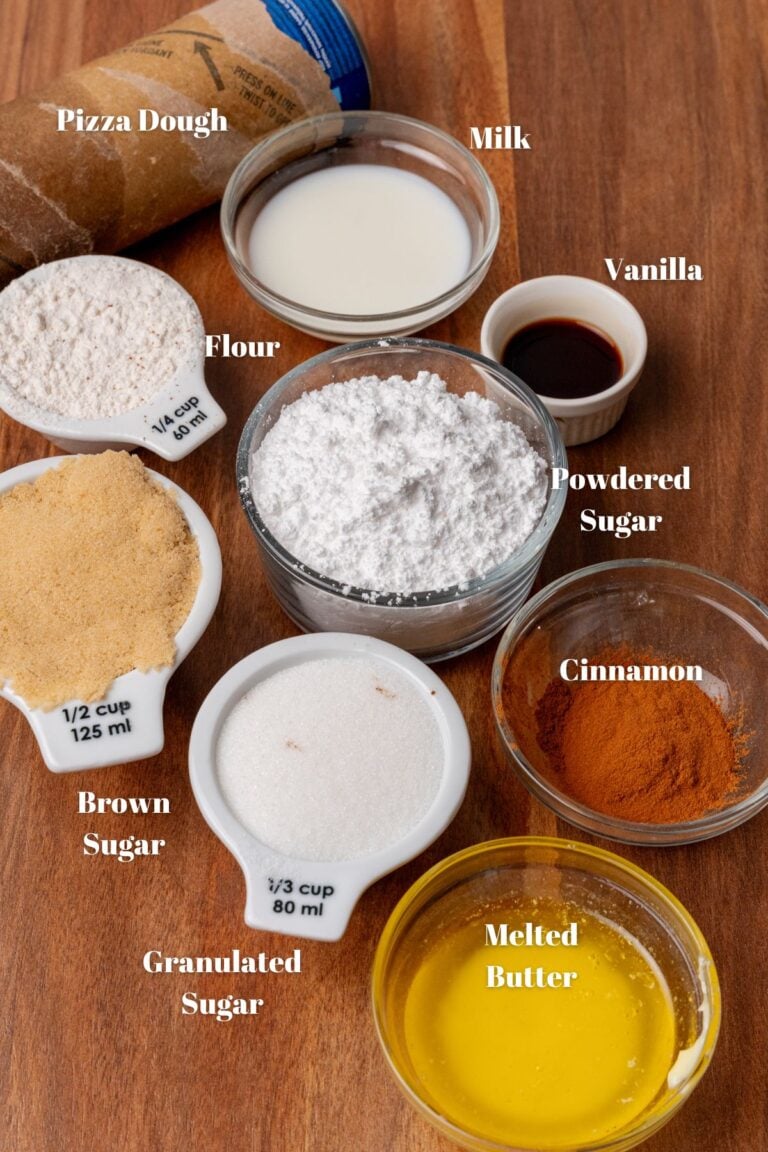 Cinnamon Sugar Dessert Pizza