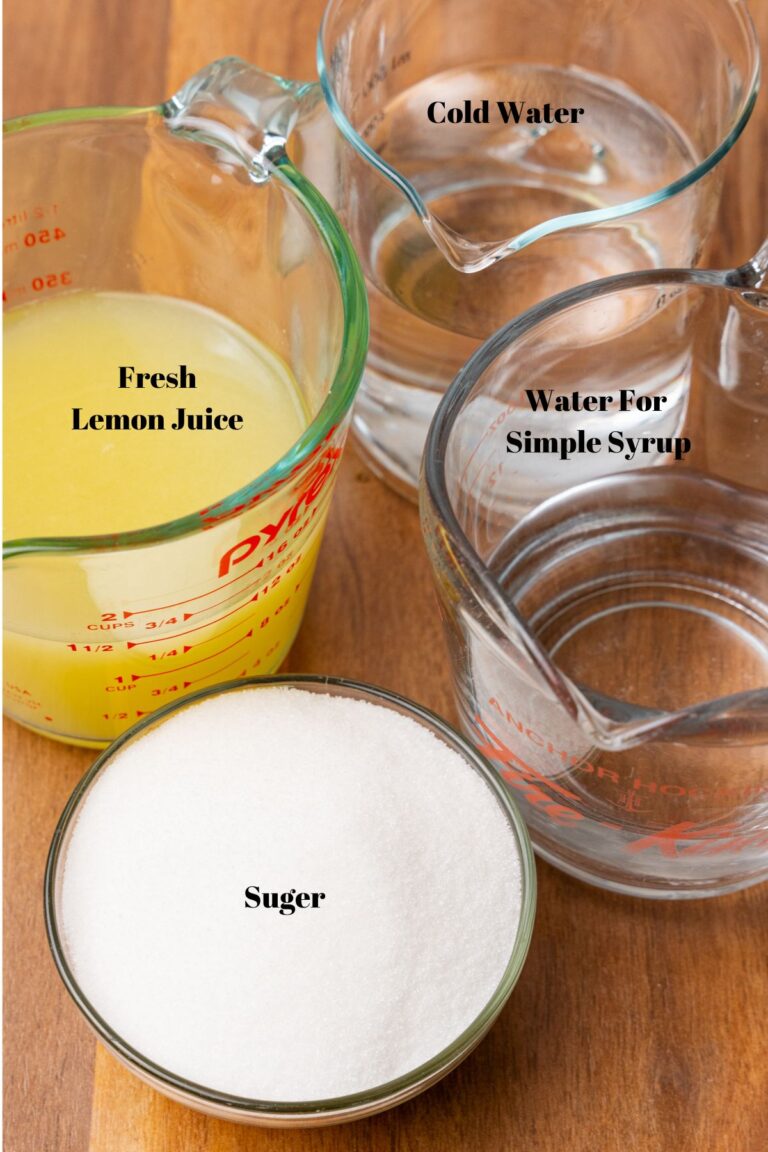 Easy Refreshing Homemade Lemonade