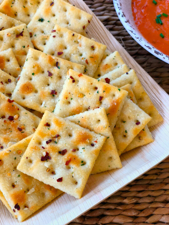 Spicy Ranch Crackers (No Bake Recipe)