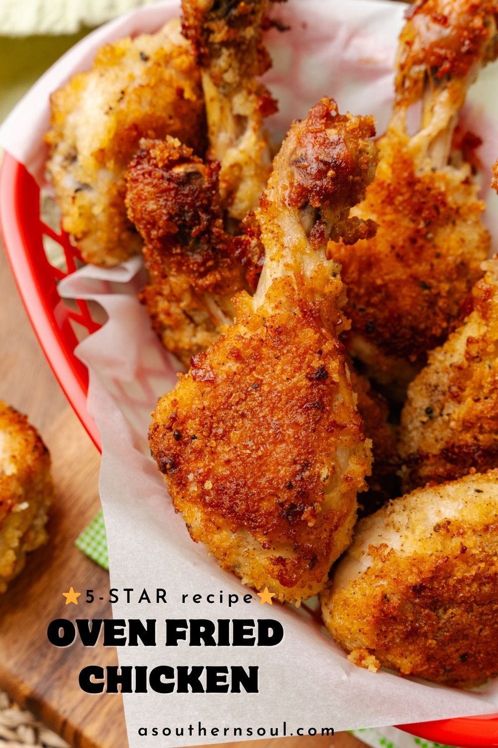 Crispy Oven Fried Chicken