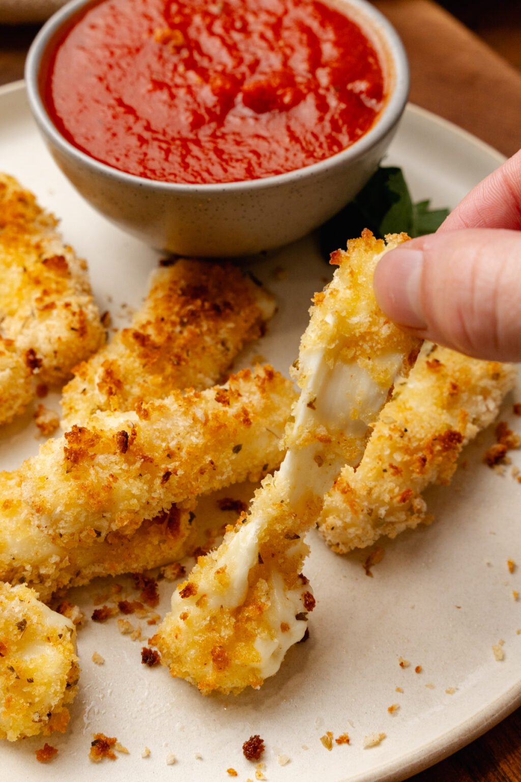 Best Homemade Baked Cheese Sticks With Marinara