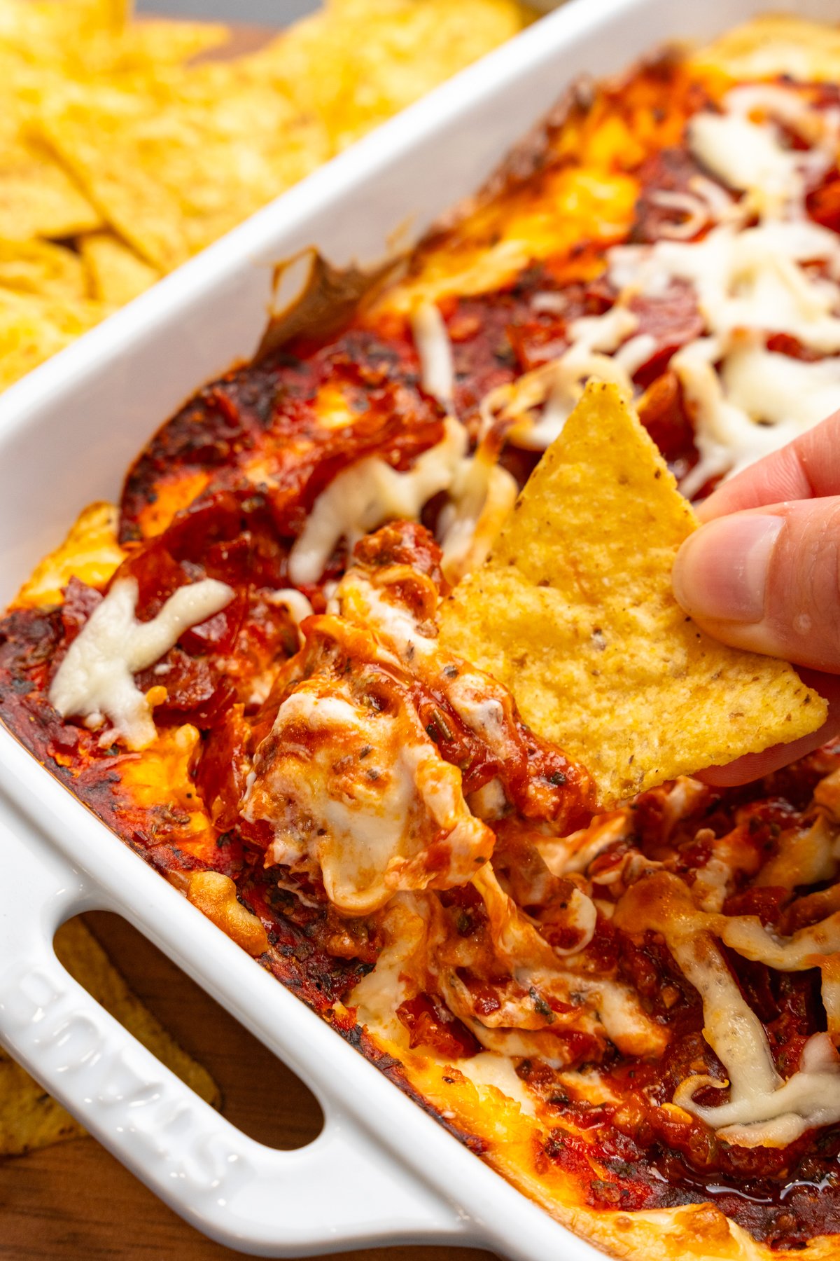 Baked Pepperoni Dip