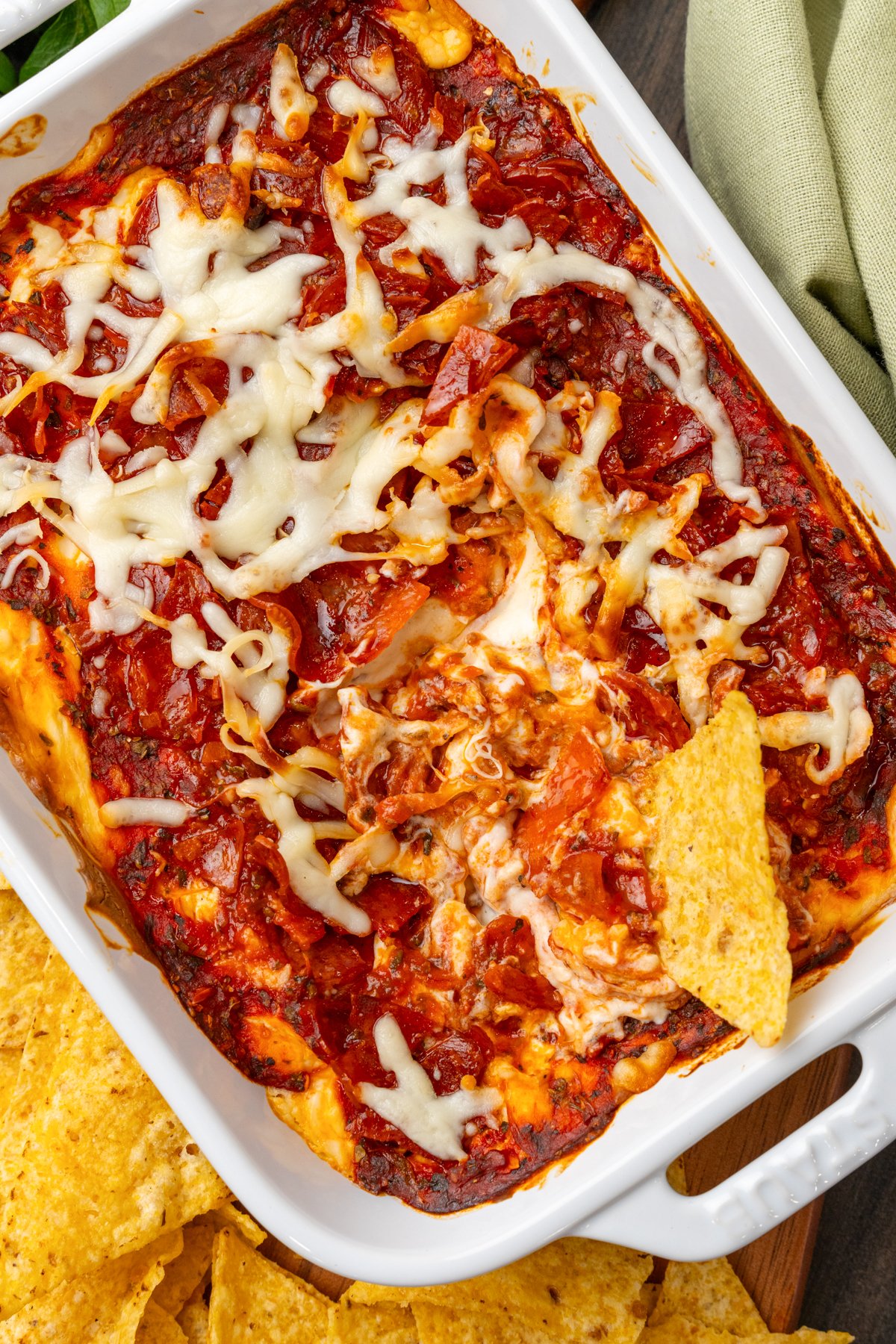 Baked Pepperoni Dip