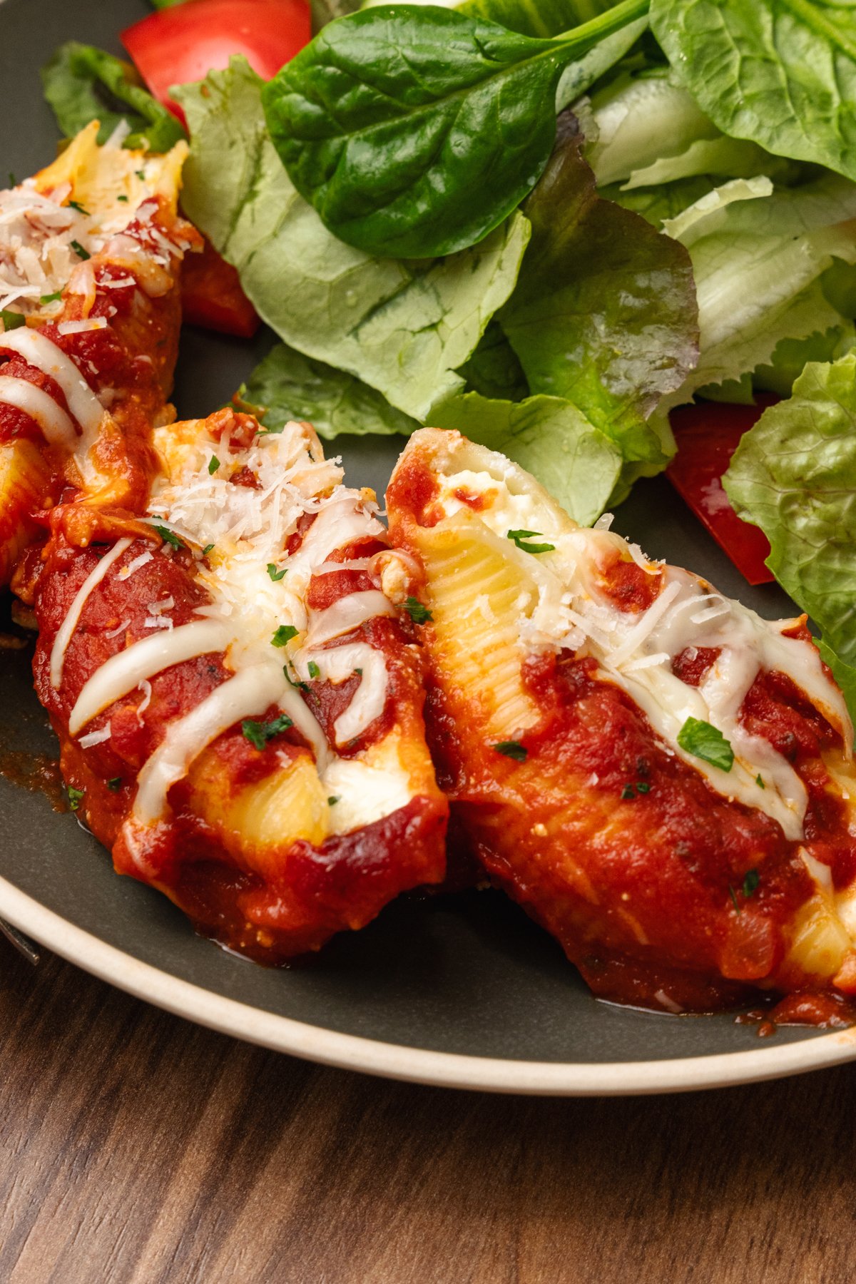 Three Cheese Stuffed Shells