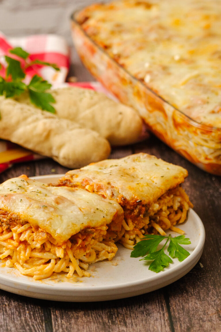 Out Of This World Baked Spaghetti