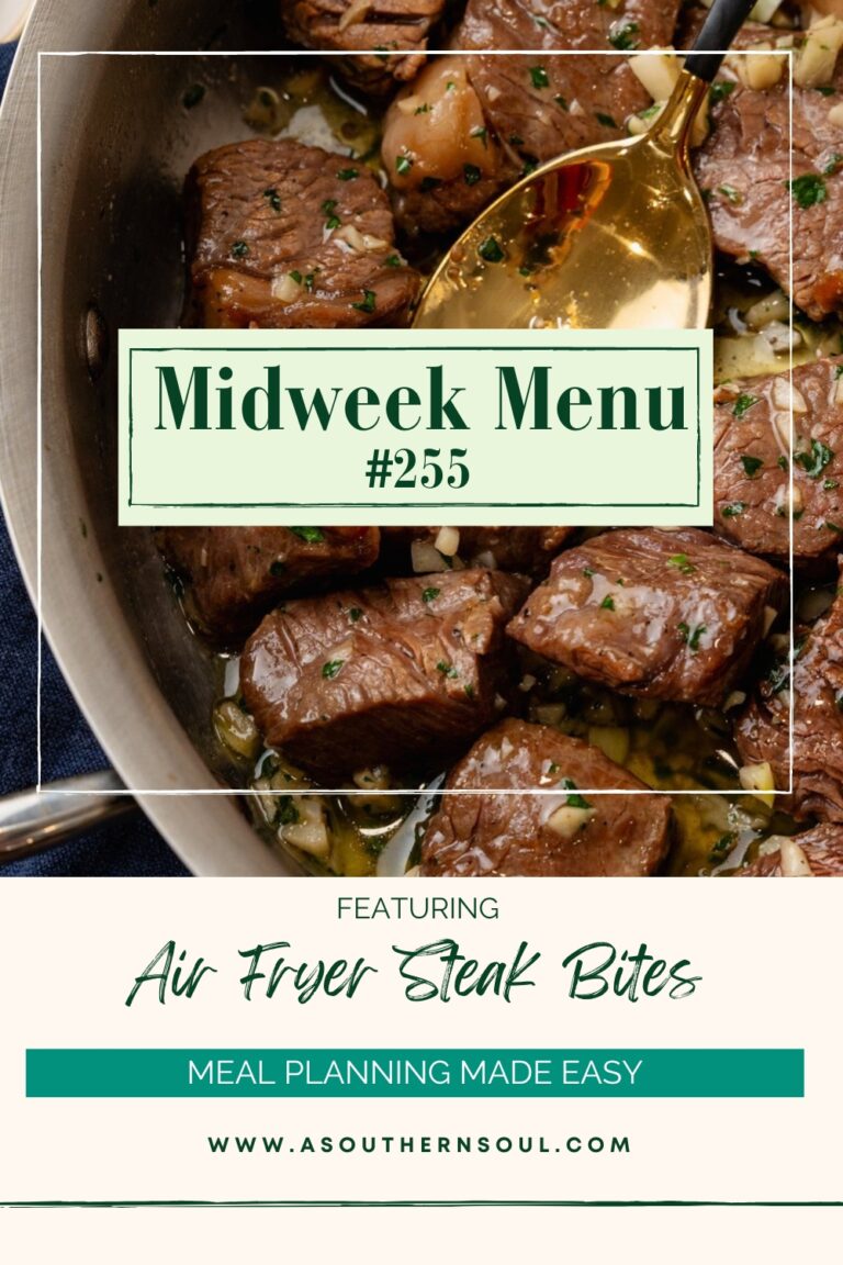 Midweek Menu Meal Plan