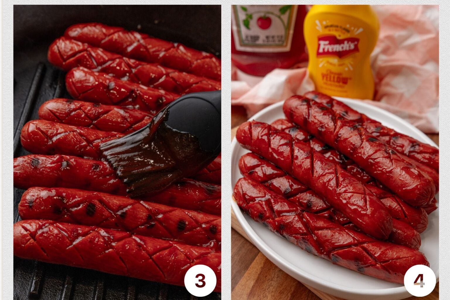 Barbecued Hot Dogs