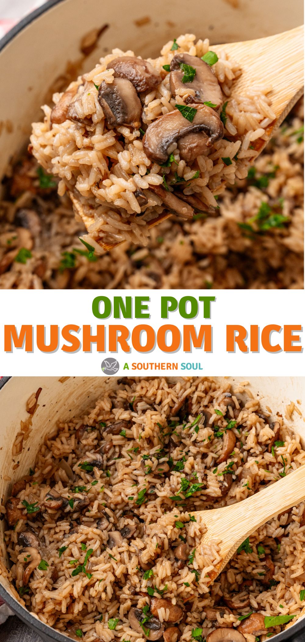 One Pot Mushroom Rice