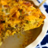 Sausage Cheese Cornbread Quiche