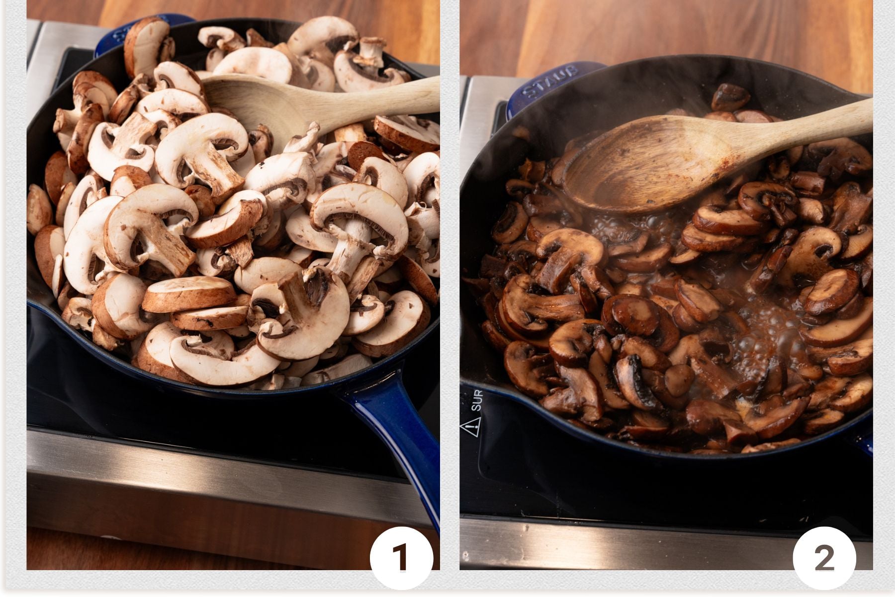 Creamy Southern Sautéed Mushrooms (One Pan)
