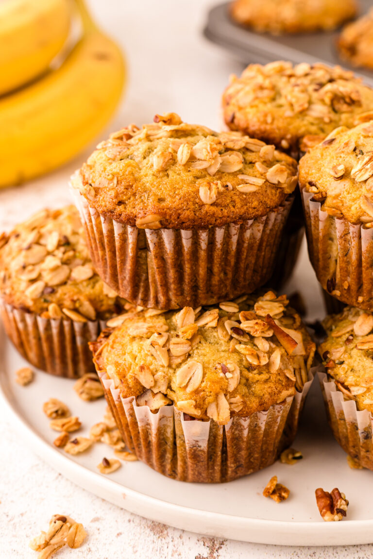 Banana Granola Muffins
