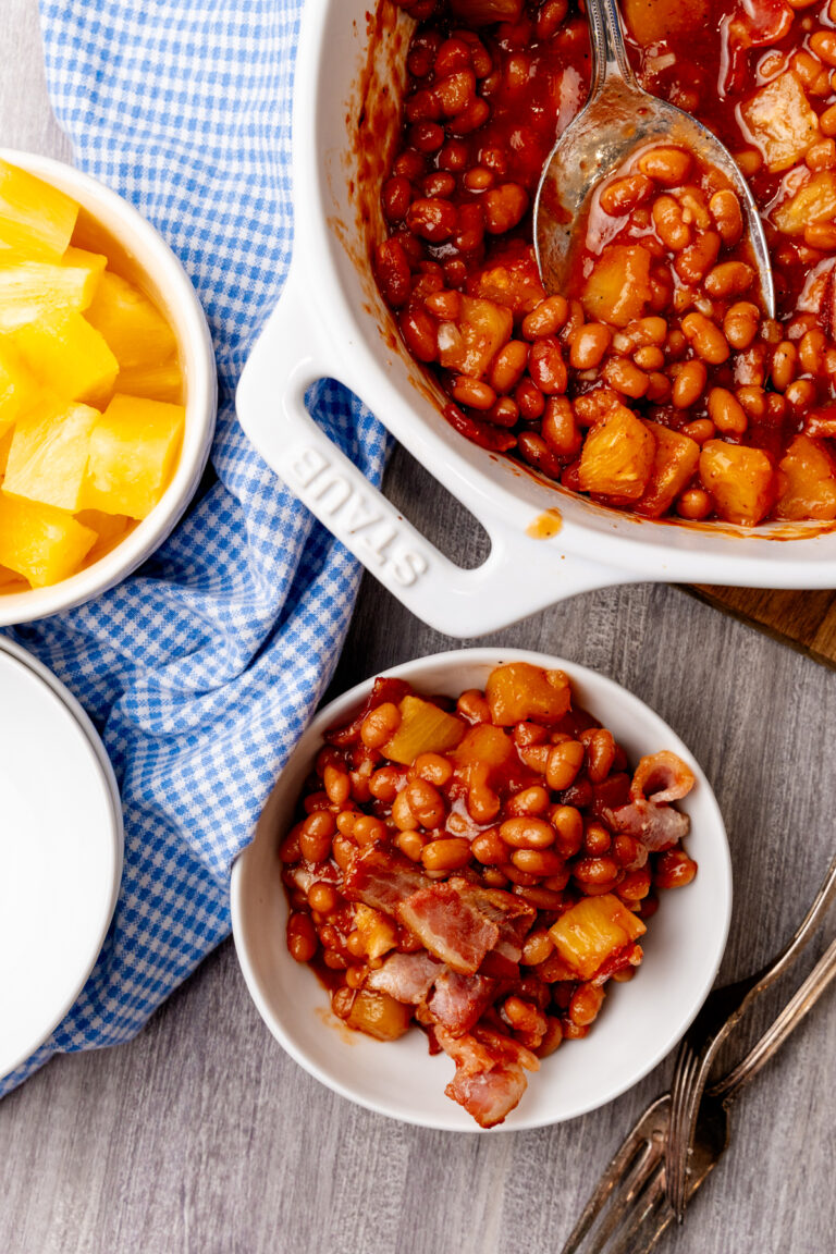 Pineapple BBQ Baked Beans