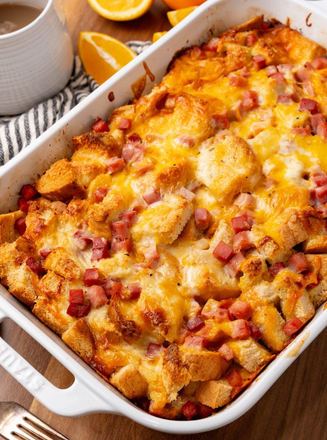 Ham And Cheese Strata