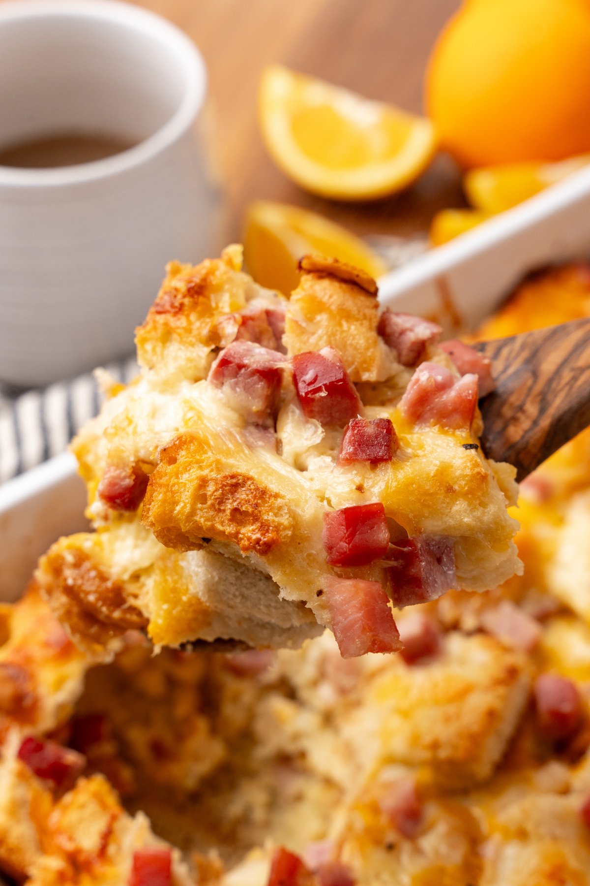 Ham And Cheese Strata