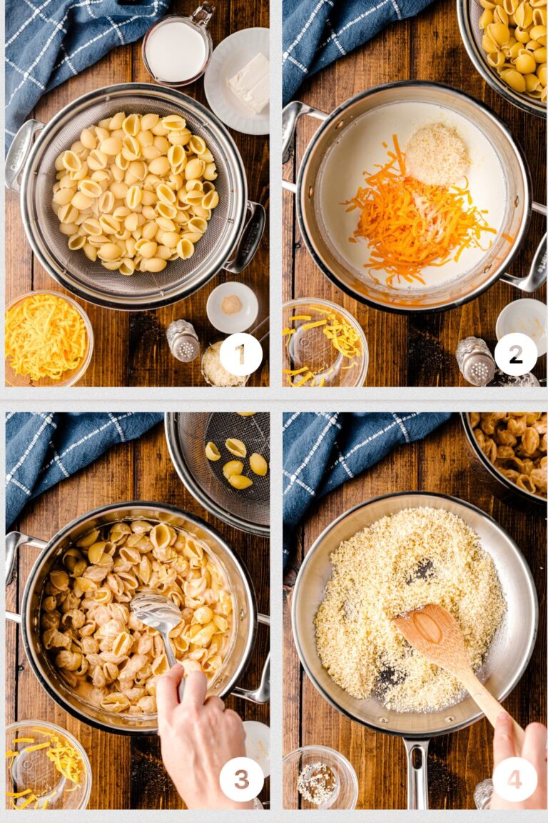 Creamy Shells And Cheese Recipe (One Pot)
