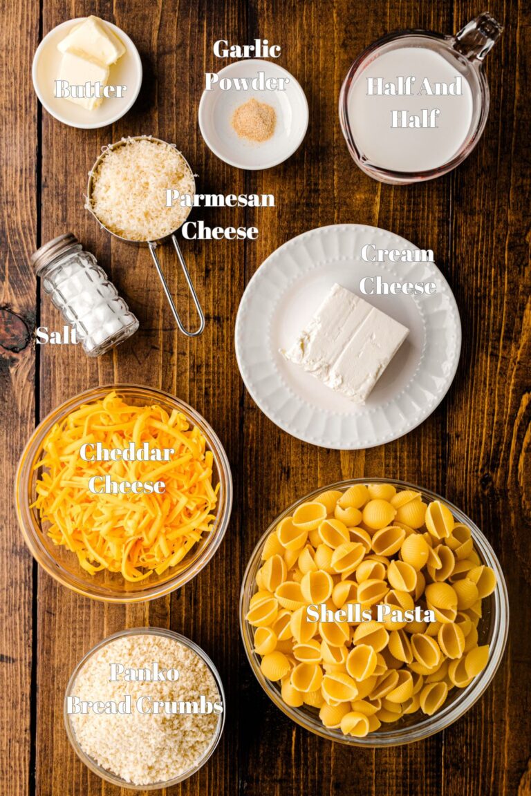 Easy Pasta Shells And Cheese