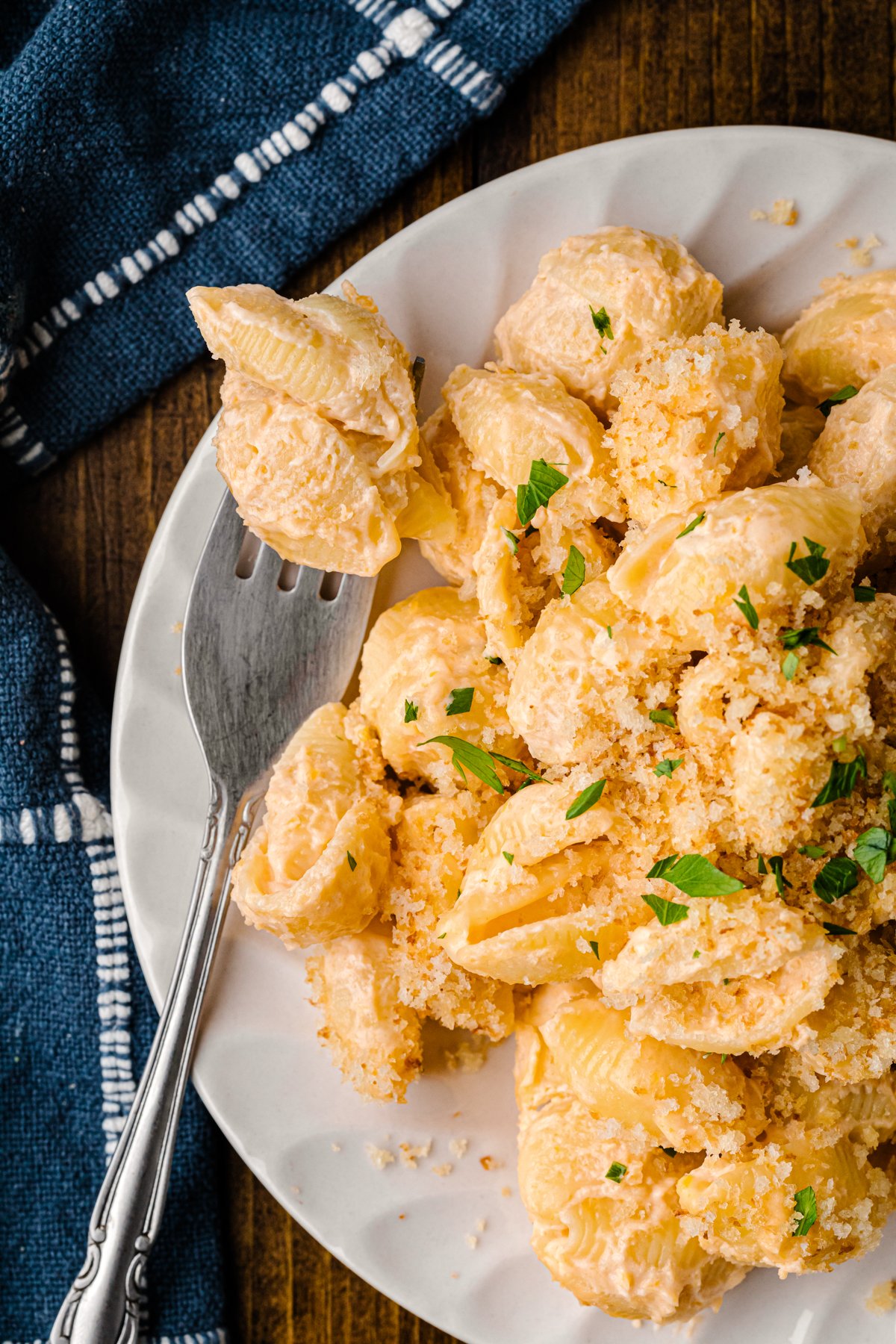 Easy Pasta Shells And Cheese