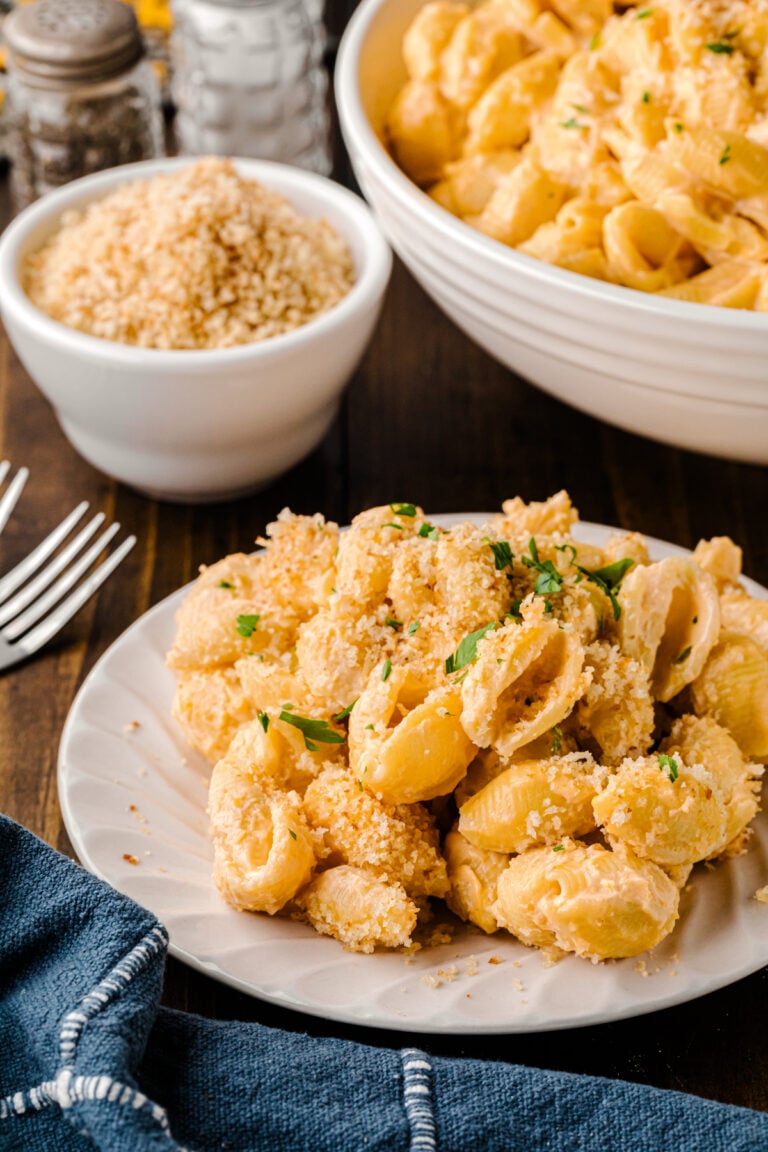 Easy Pasta Shells And Cheese