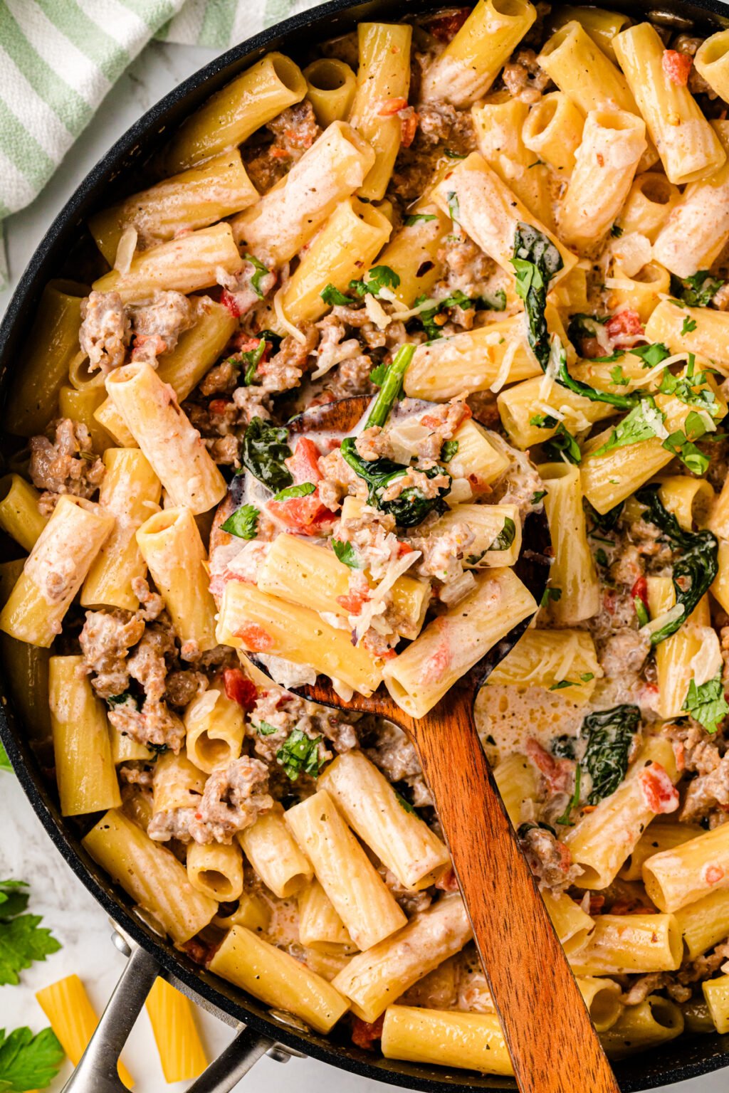 Creamy Italian Sausage Pasta