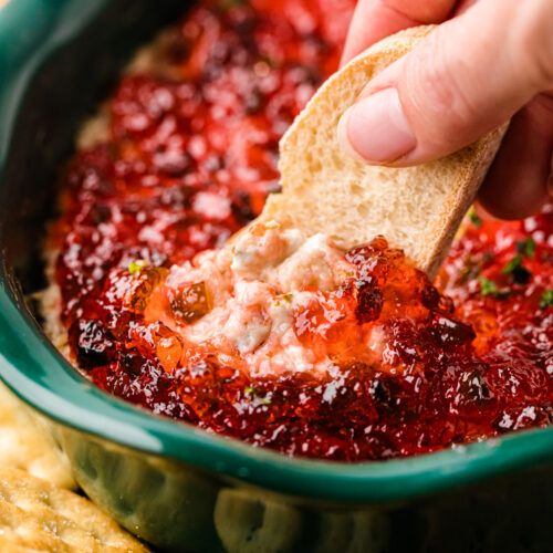 Pepper Jelly Cheese Dip With Bacon