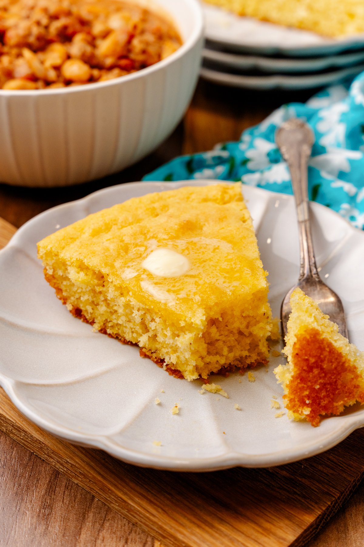 Southern Cornbread in Cast Iron