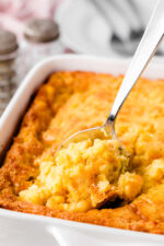 Classic Cornbread Pudding With Cheese