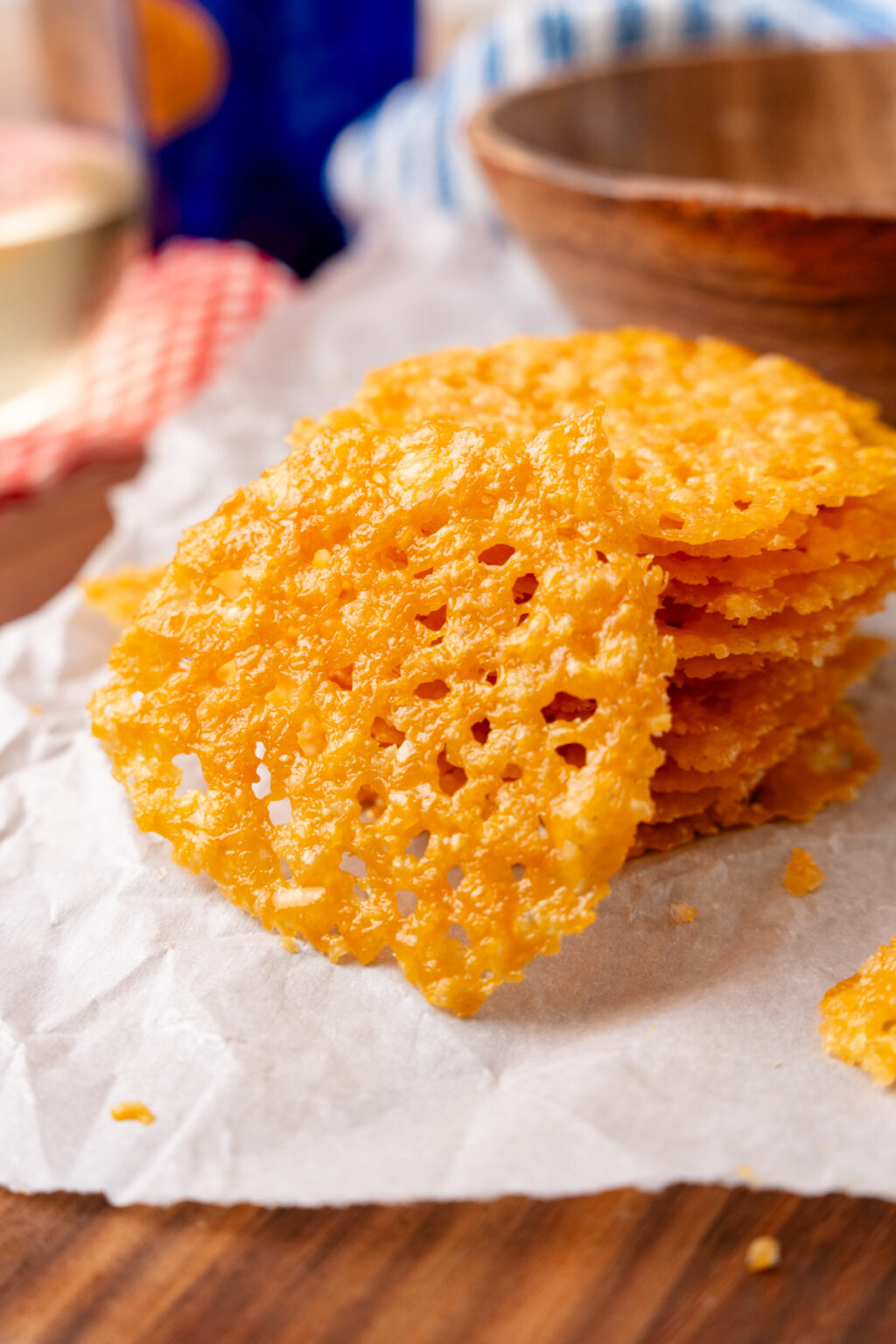 Parmesan Cheese Crisps