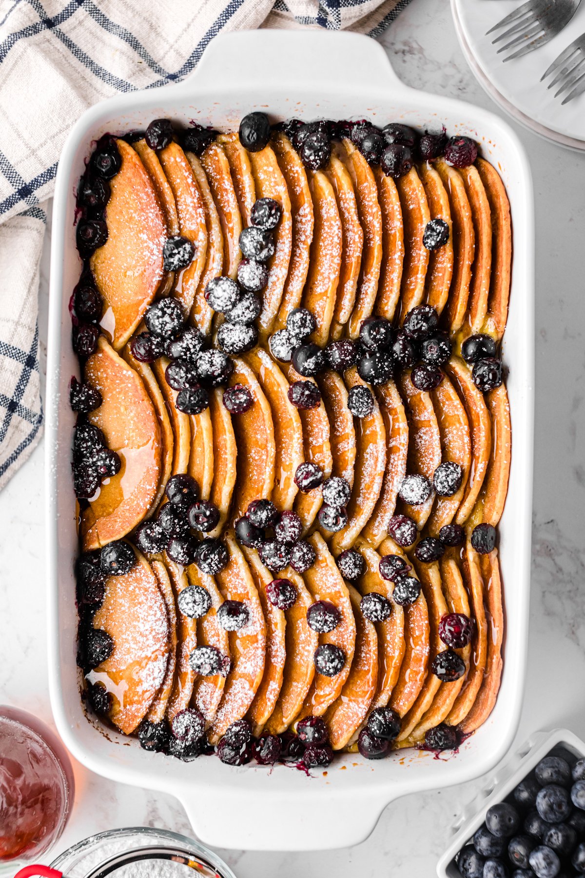 Make-Ahead Pancake Casserole: Easy, Fluffy, and Delicious