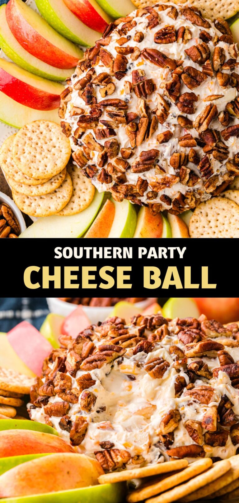Classic Party Cheese Ball Recipe (Easy Appetizer)
