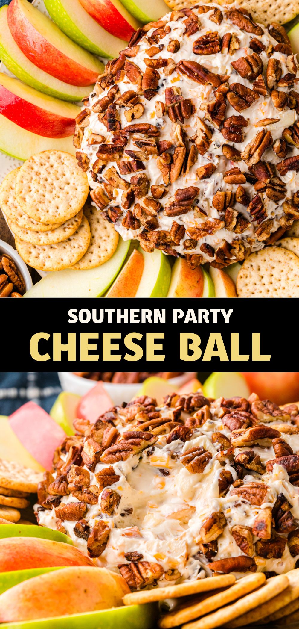 Classic Party Cheese Ball Recipe (Easy Appetizer)