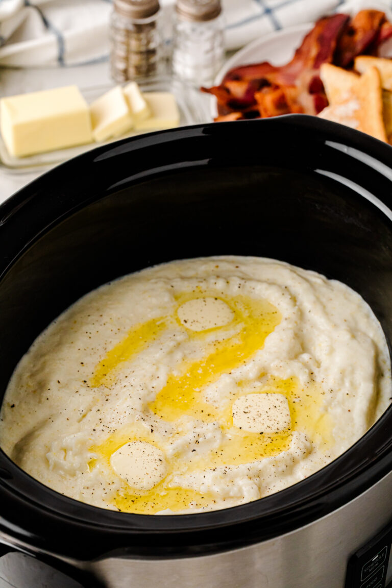Creamy Crock Pot Southern Style Grits Recipe