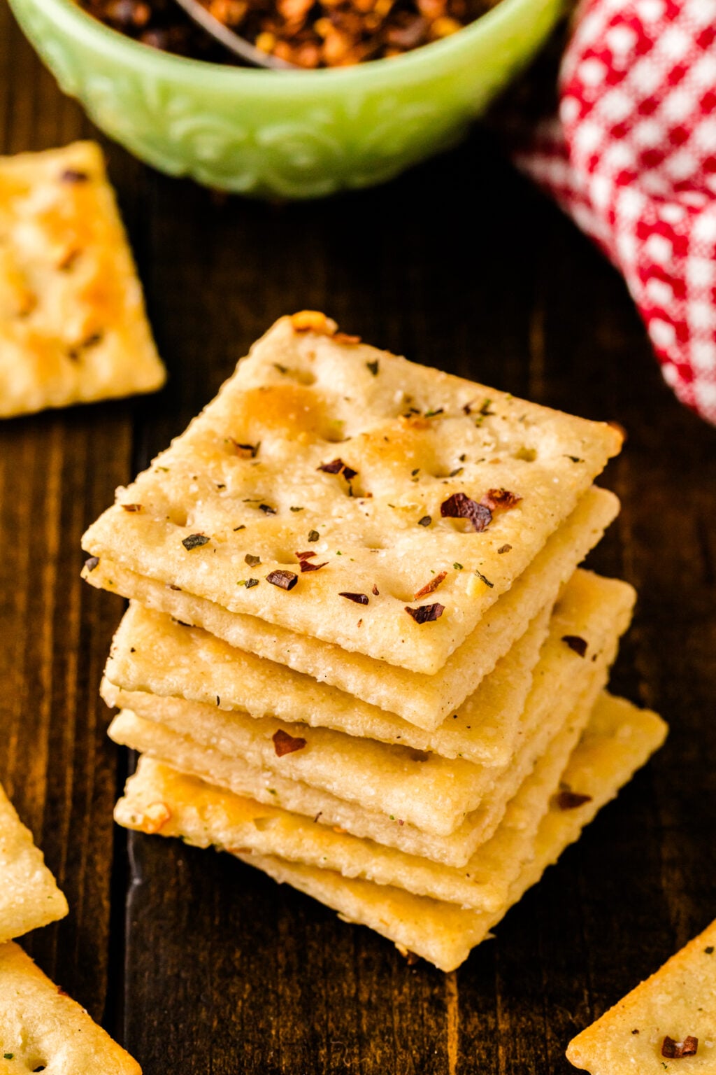 Spicy Ranch Fire Crackers (Easy No-Bake Recipe)