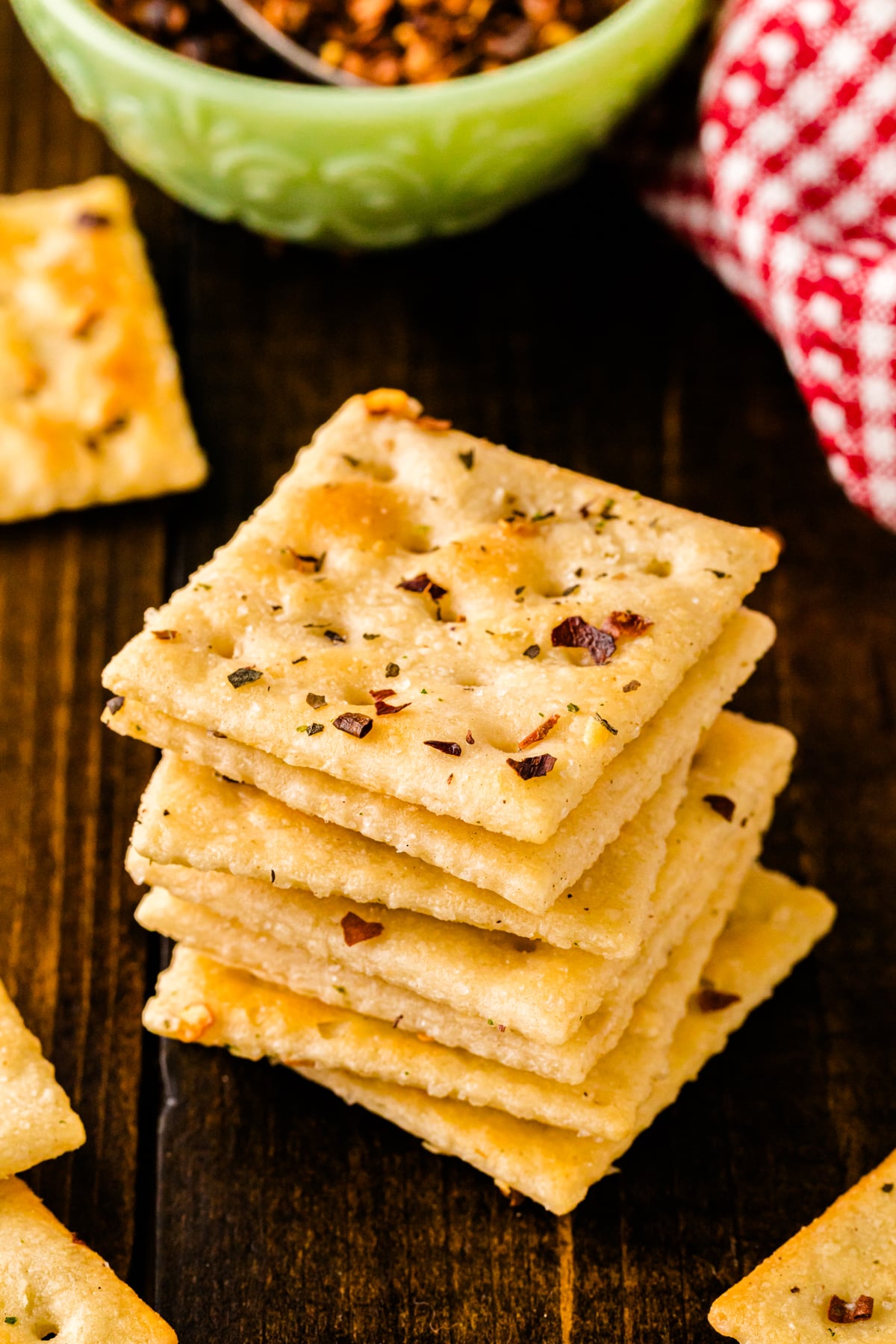 Spicy Ranch Fire Crackers (Easy No-Bake Recipe)