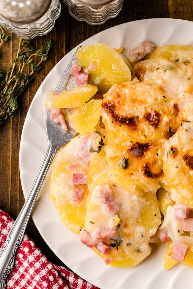 Scalloped Potatoes And Ham